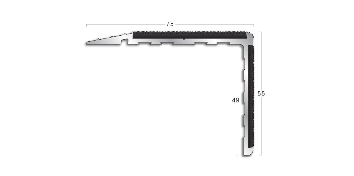 Exterior Step Edges TEX11R Extra Heavy Duty