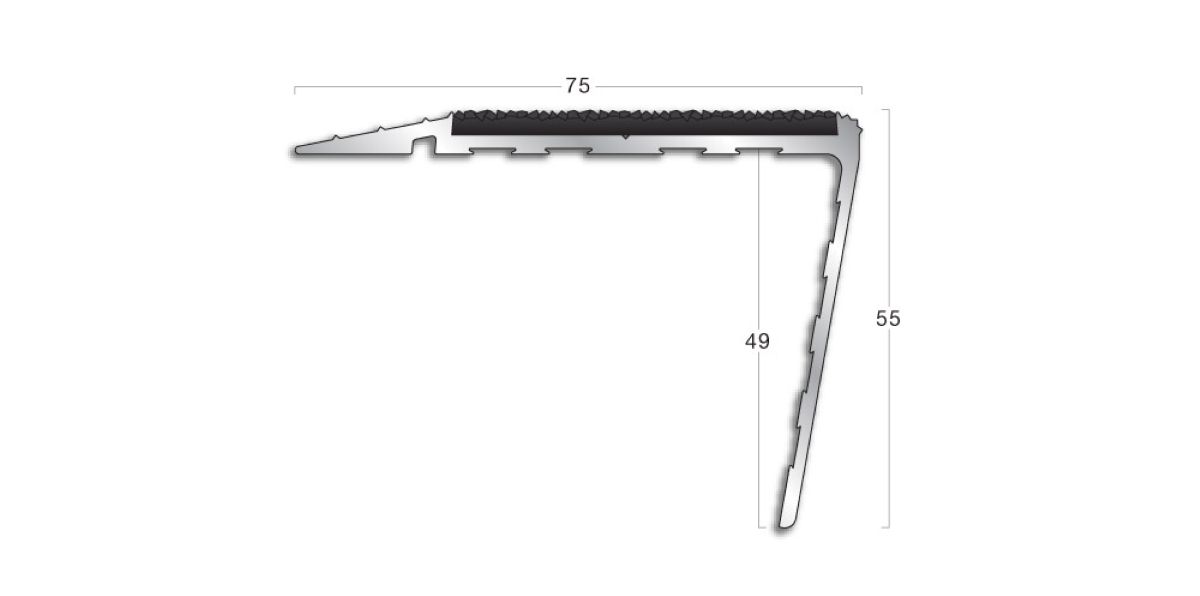 Exterior Step Edges TEXN51 Extra Heavy Duty